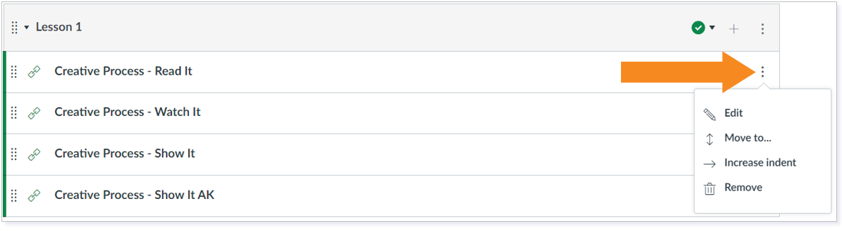Accessing Activity Settings in Your LMS