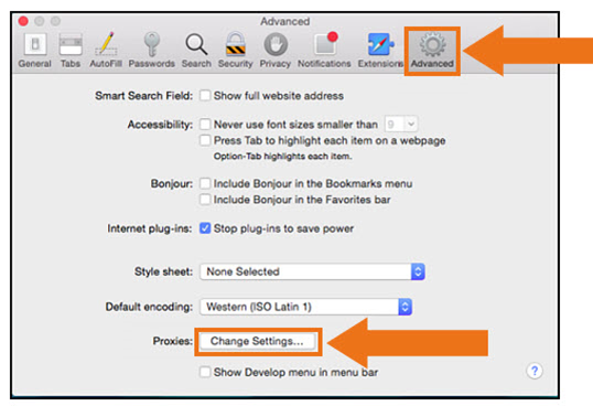 Disabling Proxy Settings
