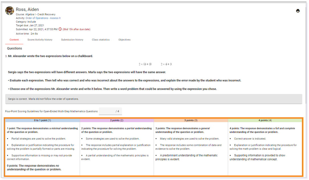 Lincoln Learning Online Assessments and Grading Resources
