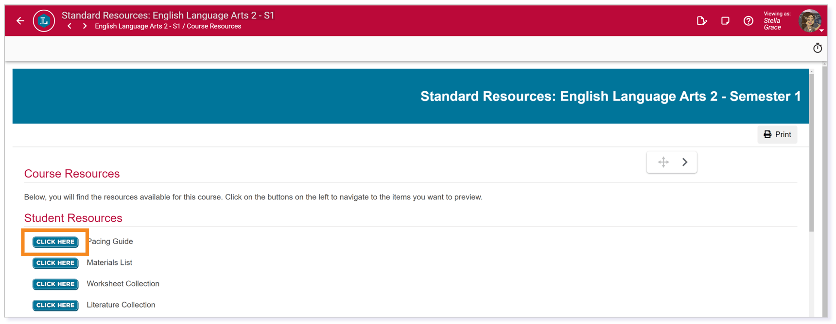 Understanding the Pacing Guide