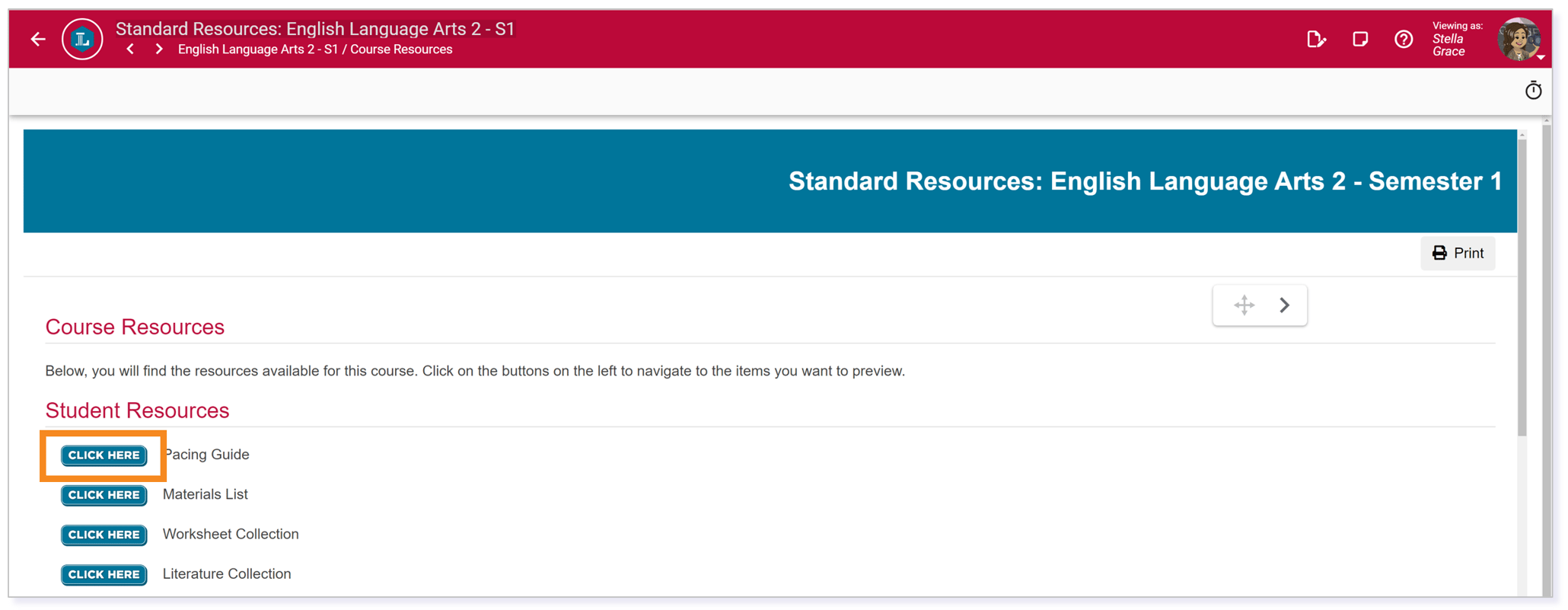 Understanding the Pacing Guide