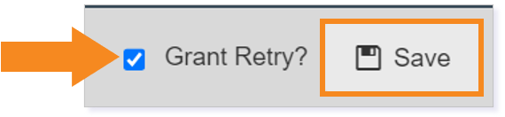 Allowing Retries and Multiple Attempts